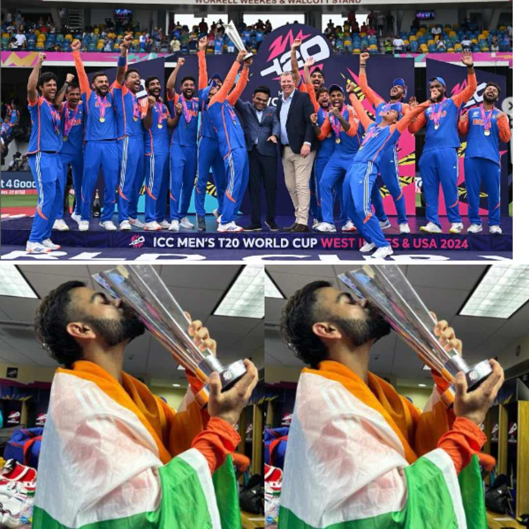 Virat Kohli's Record-Breaking Instagram Post on T20 Victory - SportsGAGA